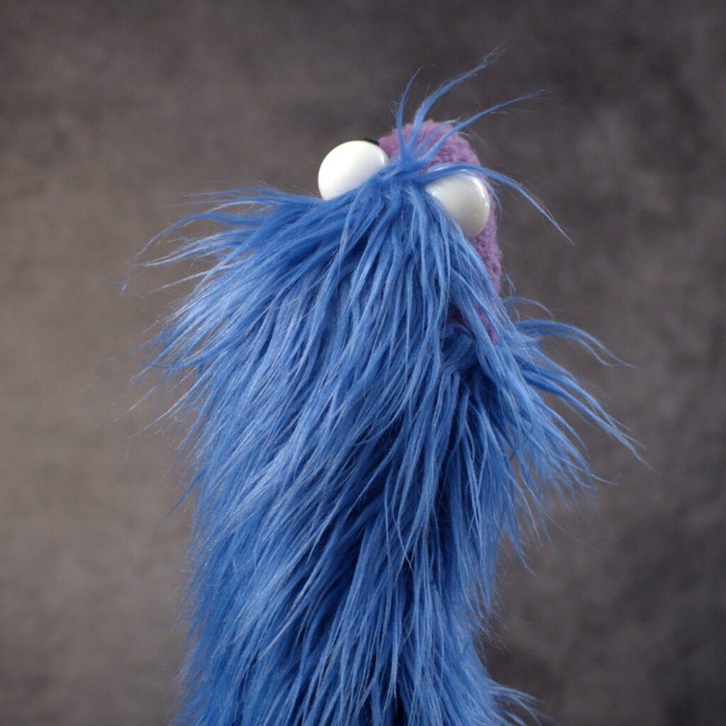 Sonk Puppets! Professional Practice Hand Puppet (blue/purple ...