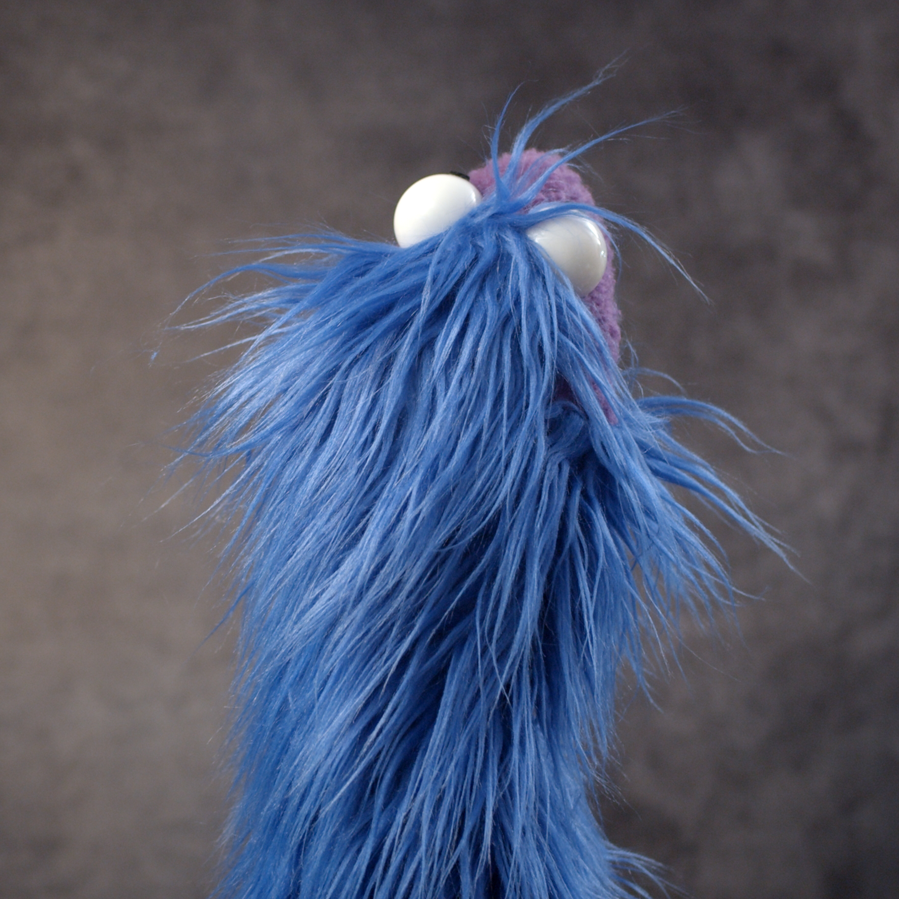 Sonk Puppets! Professional Practice Hand Puppet (blue/purple ...