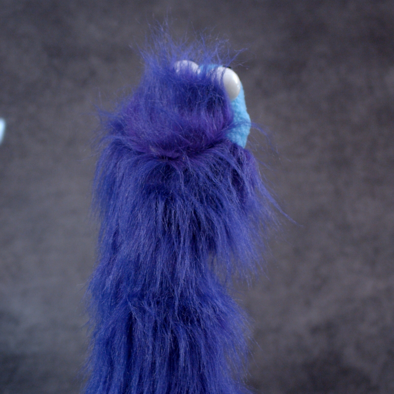 Sonk Puppets! Professional Practice Hand Puppet (purple and blue ...