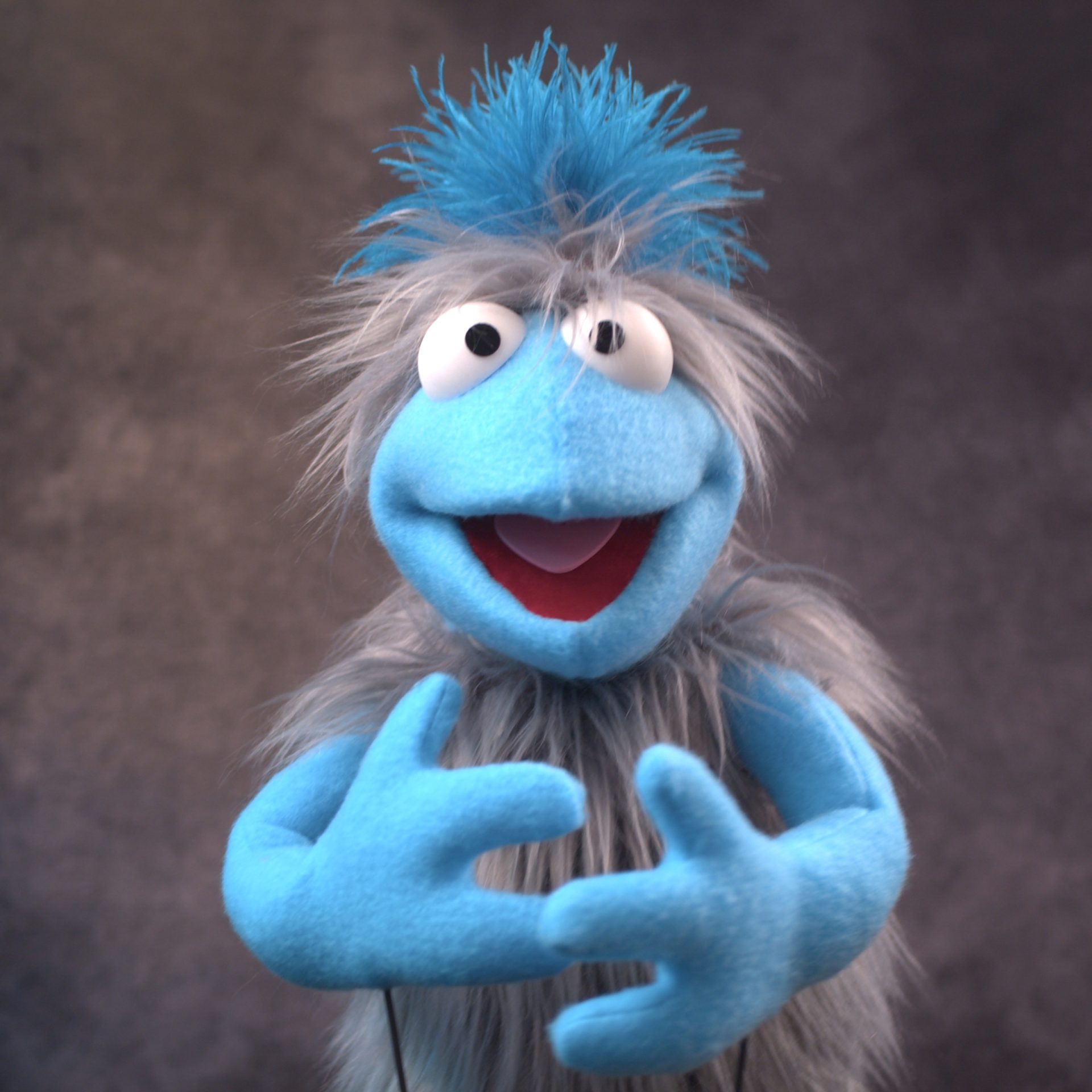 Greeblee (blue) Professional Hand Puppet – Operation: Puppet