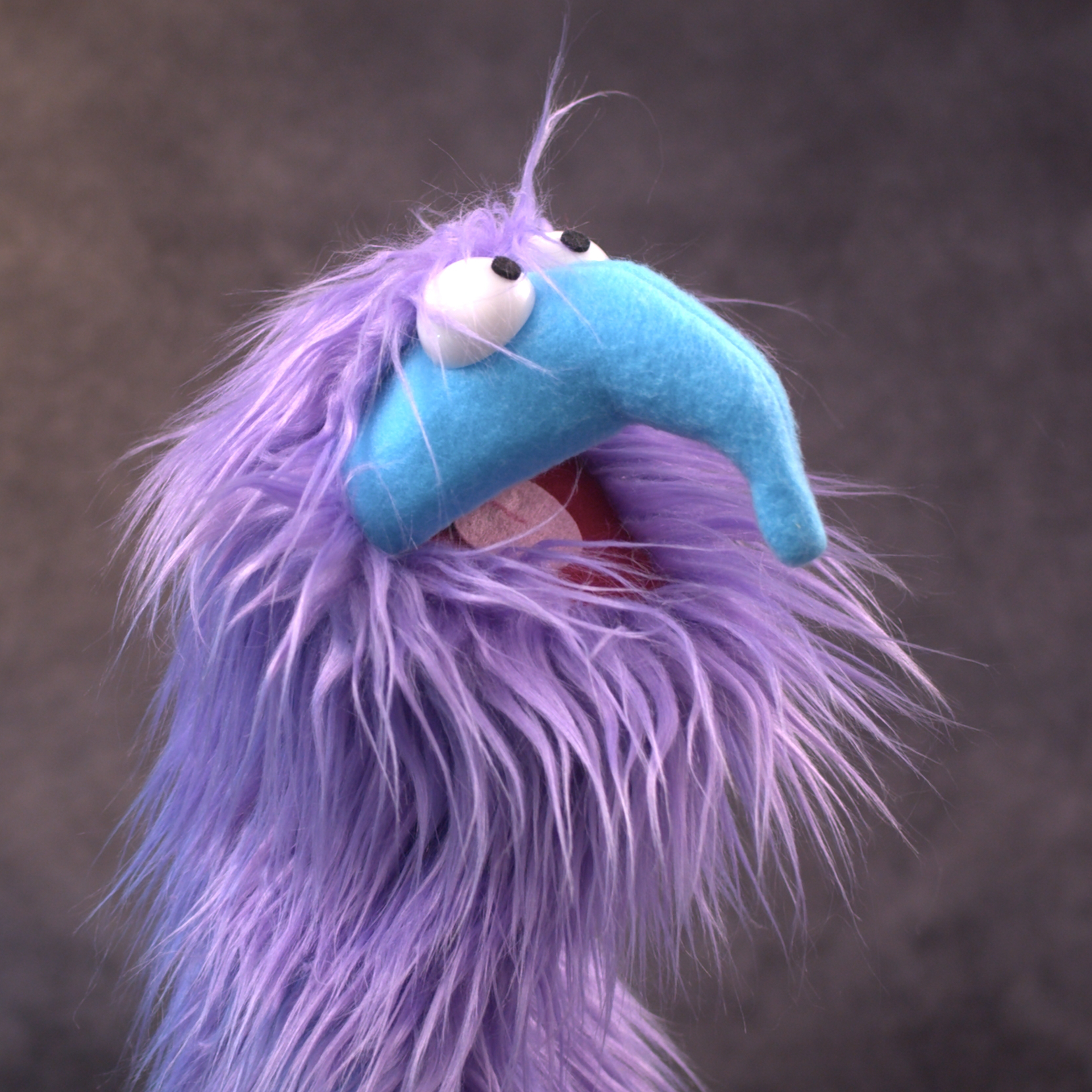 Sonk Puppets! Professional Practice Hand Puppet (purple and blue ...