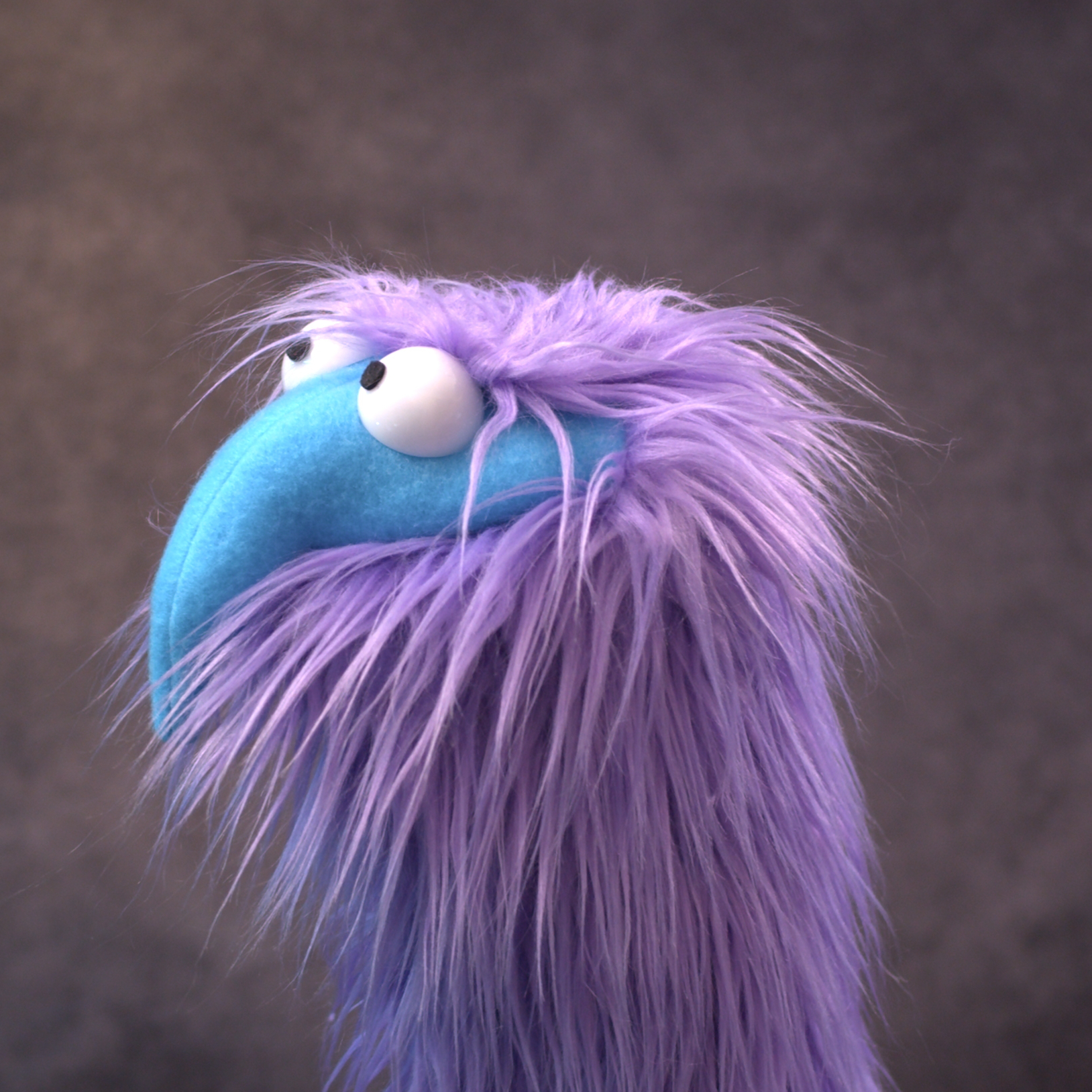 Sonk Puppets! Professional Practice Hand Puppet (purple and blue ...