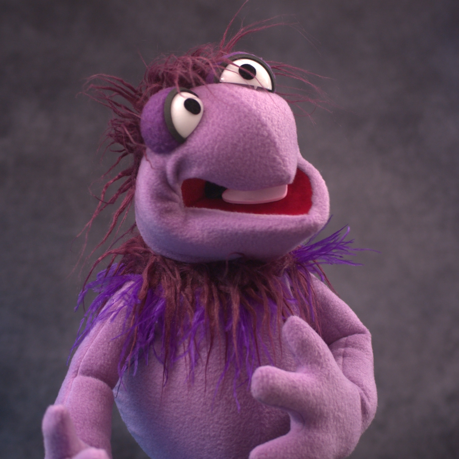 Greeblee (purple) Professional Hand Puppet – Operation: Puppet