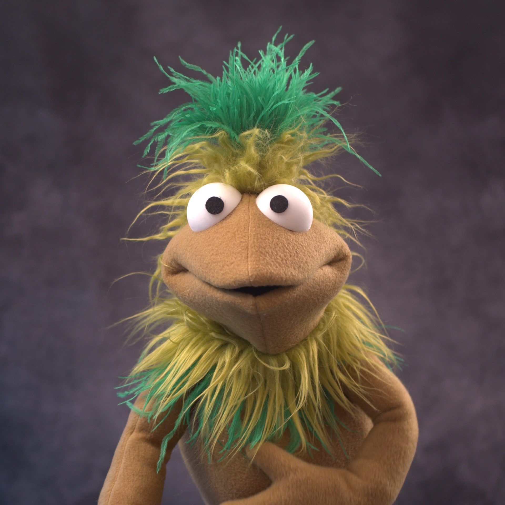 Greeblee (beige) Professional Hand Puppet – Operation: Puppet