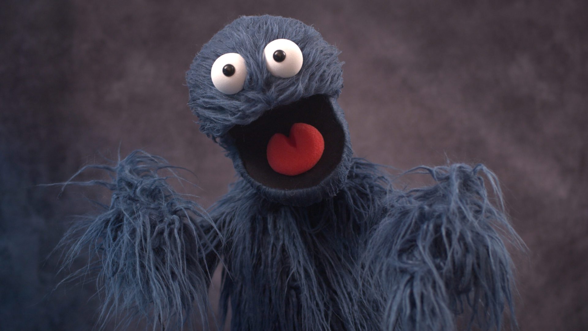 Blue Floppy Fingered Furry Monster – Operation: Puppet