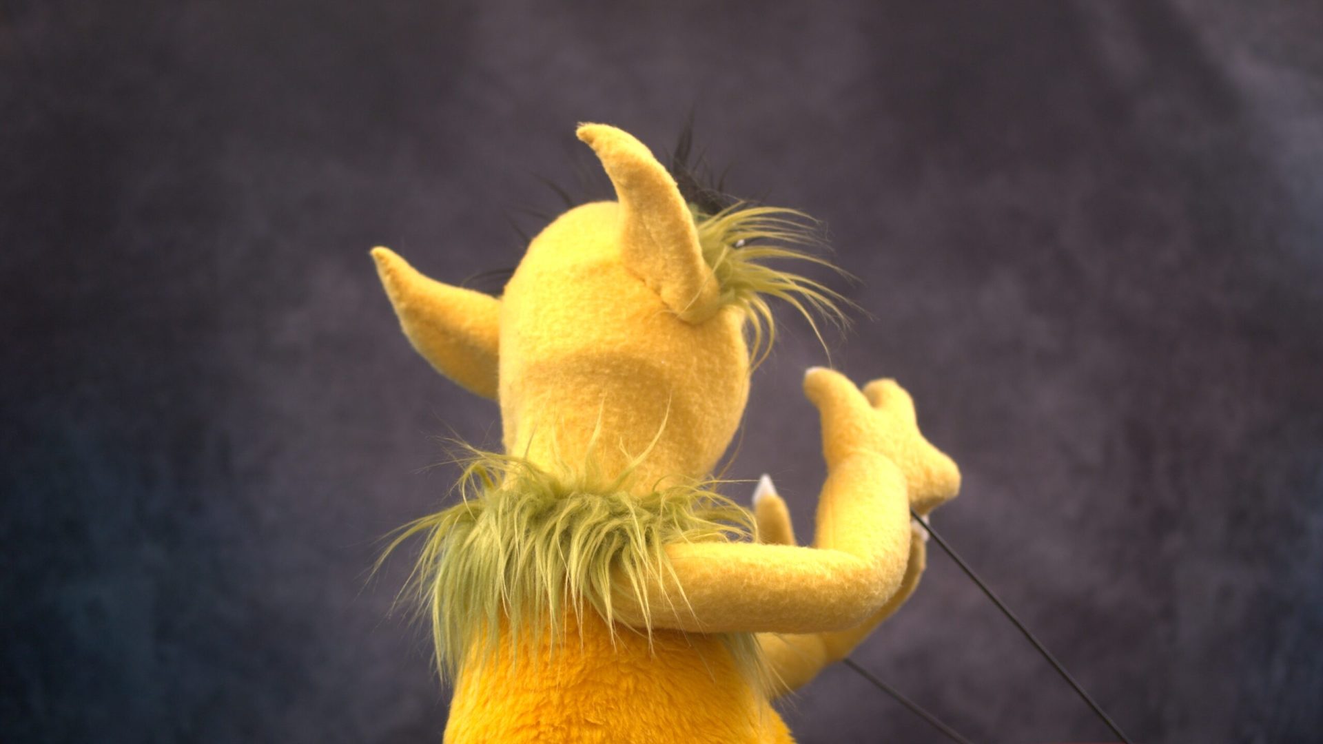 Yellow Gobble-in Professional Hand Puppet – Operation: Puppet