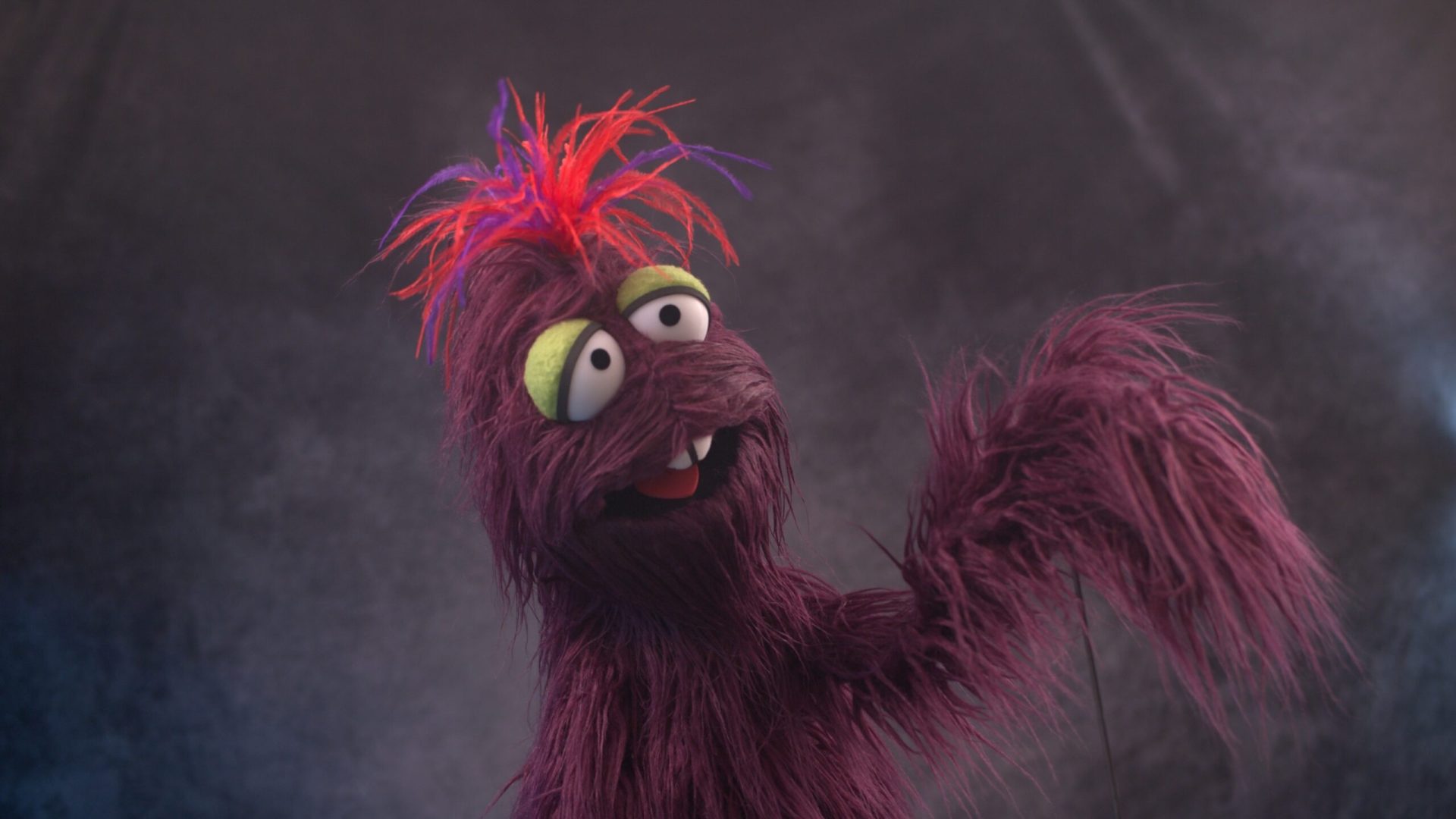 Floppy Fingered Furry Monster (Purple) – Operation: Puppet
