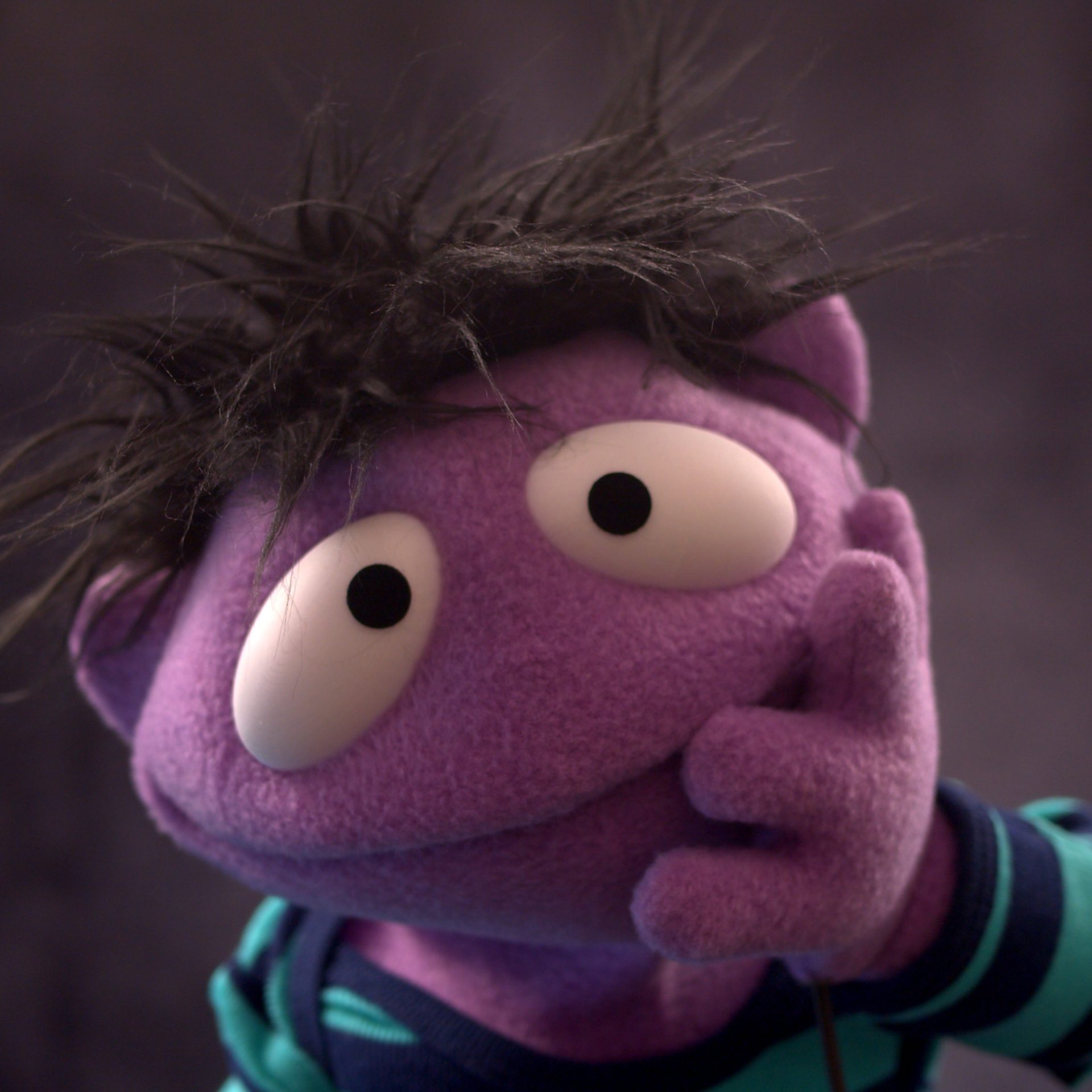 Hooman Professional Hand Puppet (purple) – Operation: Puppet