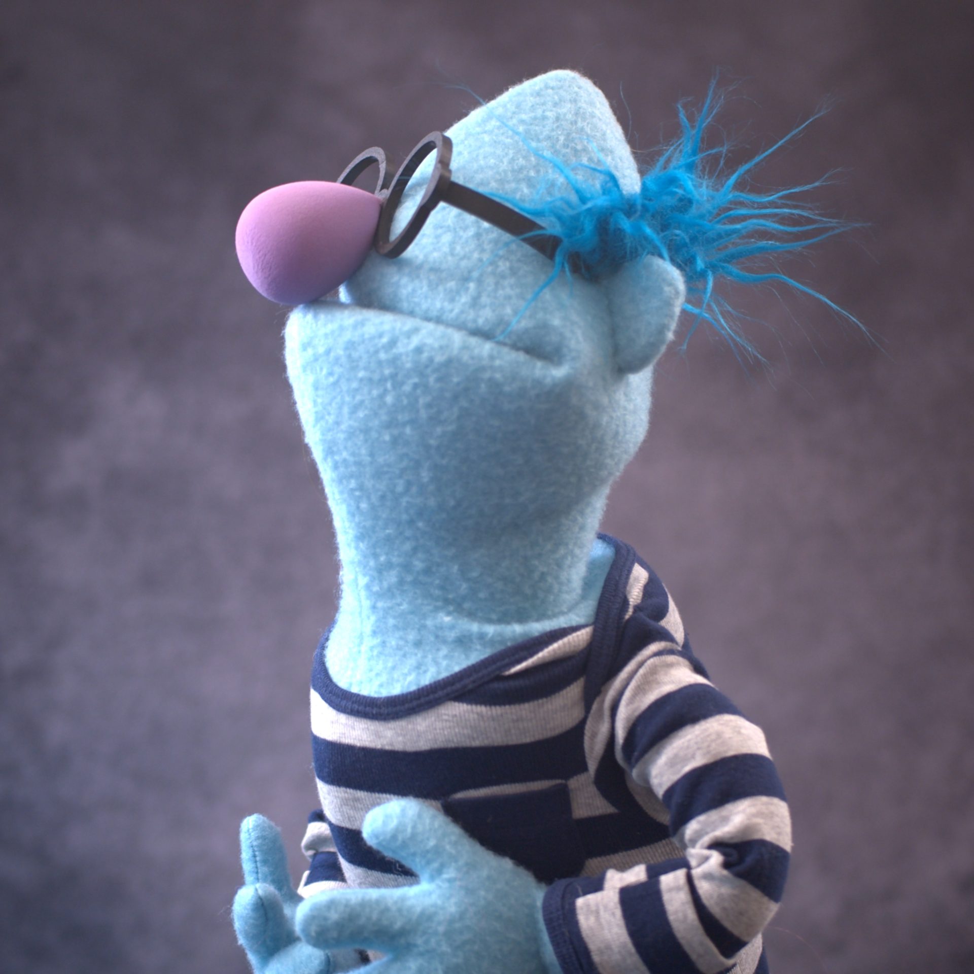 Hooman Professional Hand Puppet (glasses) – Operation: Puppet