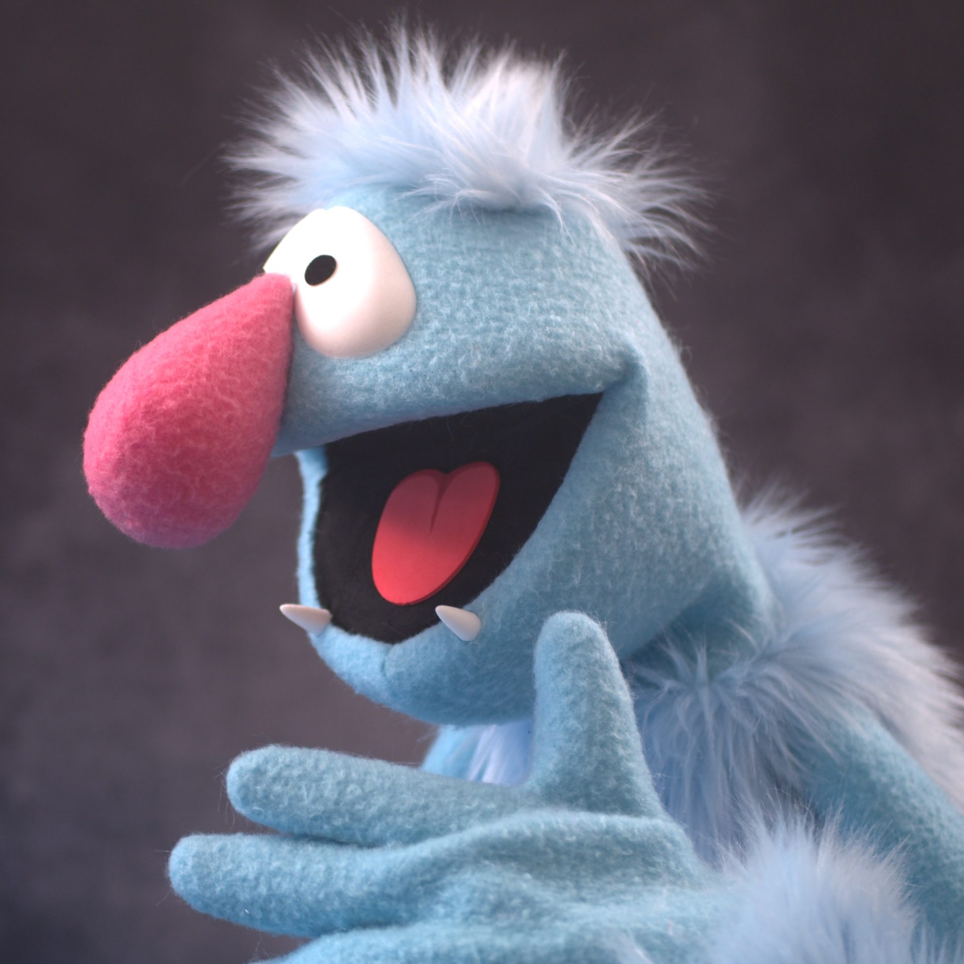 Professional Live Hands Puppet “Snow Ogre” – Operation: Puppet