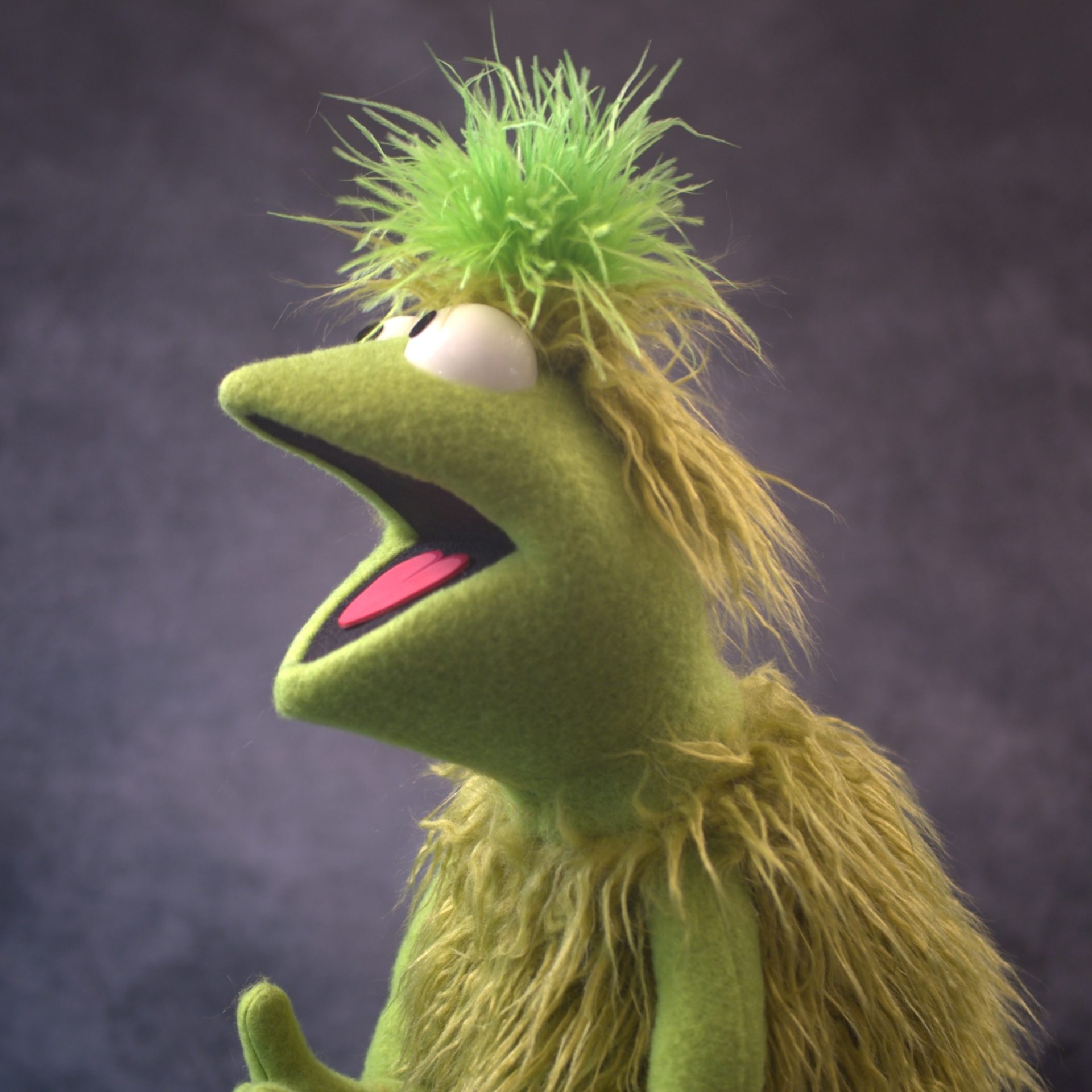 Green Greeblee Professional Hand Puppet – Operation: Puppet