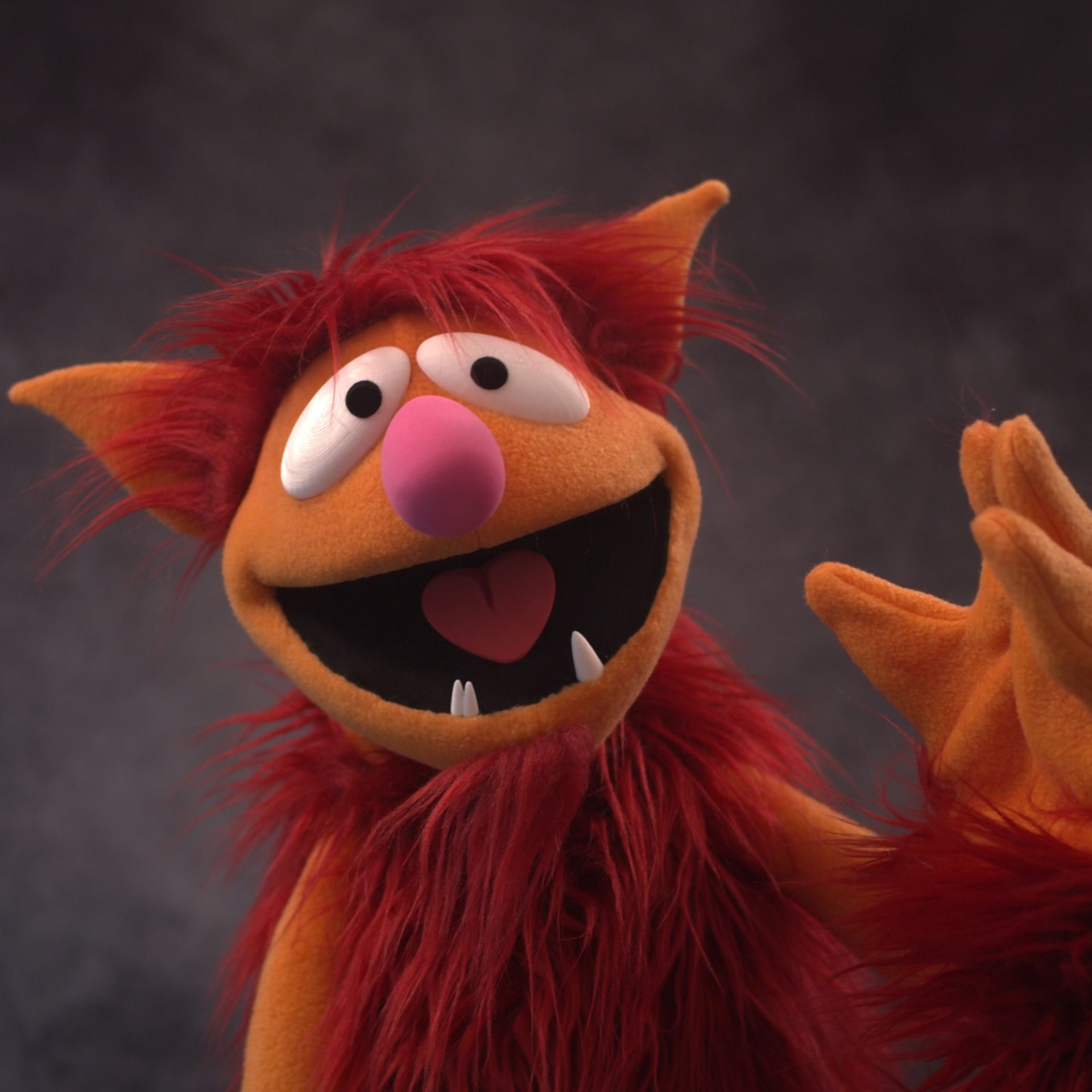 Professional Live Hands Puppet Orange Ogre – Operation: Puppet