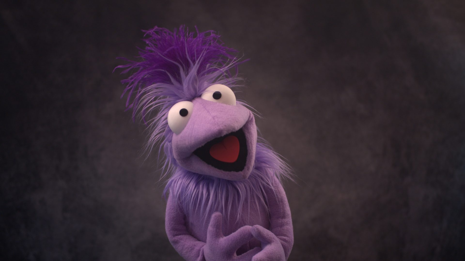 Purple Greeblee Professional Hand Puppet – Operation: Puppet