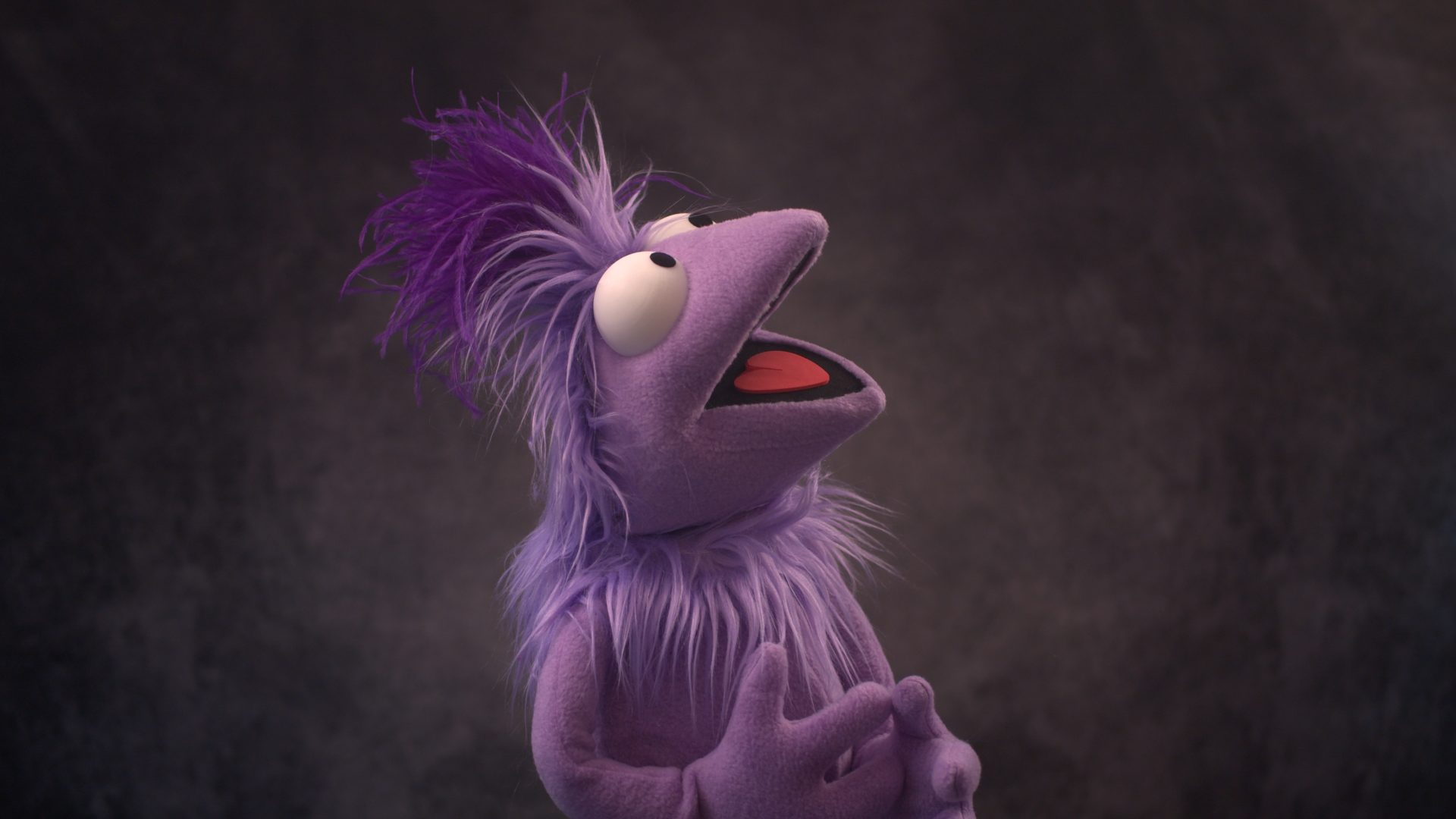 Purple Greeblee Professional Hand Puppet – Operation: Puppet