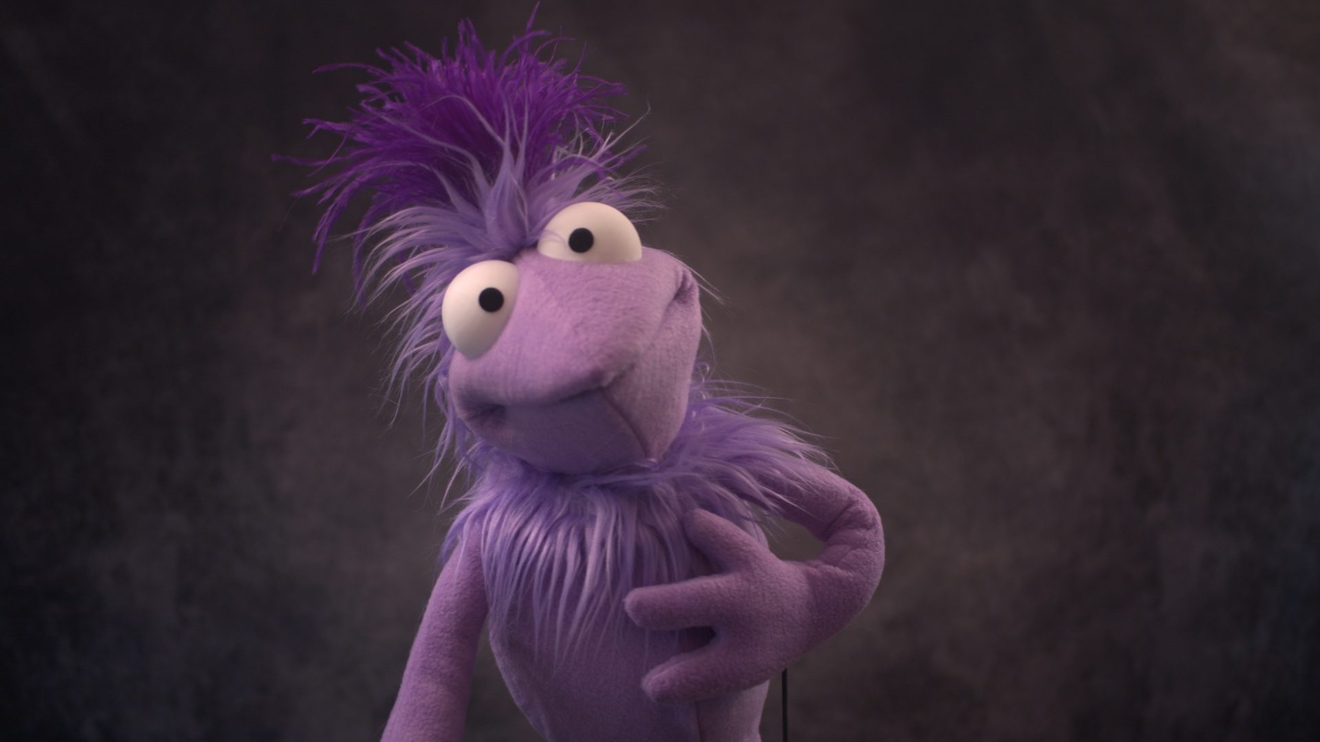 Purple Greeblee Professional Hand Puppet – Operation: Puppet