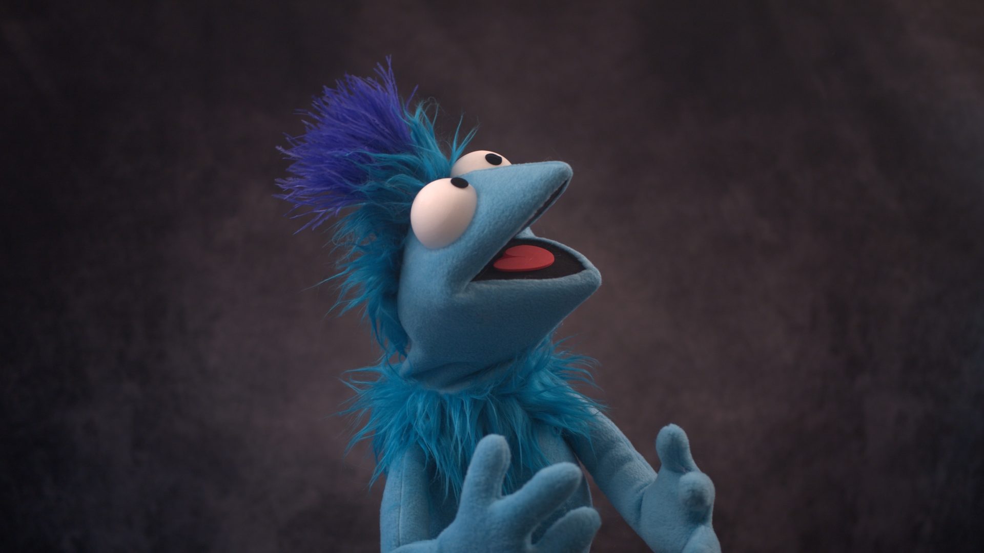 Blue Greeblee Professional Hand Puppet – Operation: Puppet
