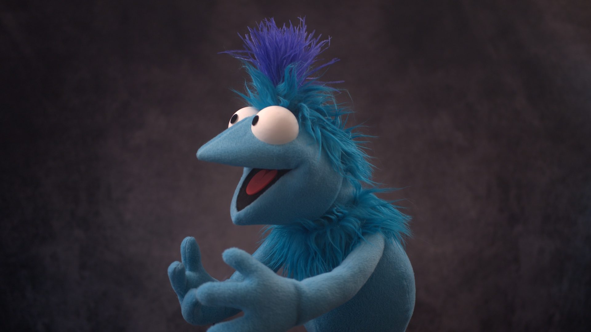 Blue Greeblee Professional Hand Puppet – Operation: Puppet