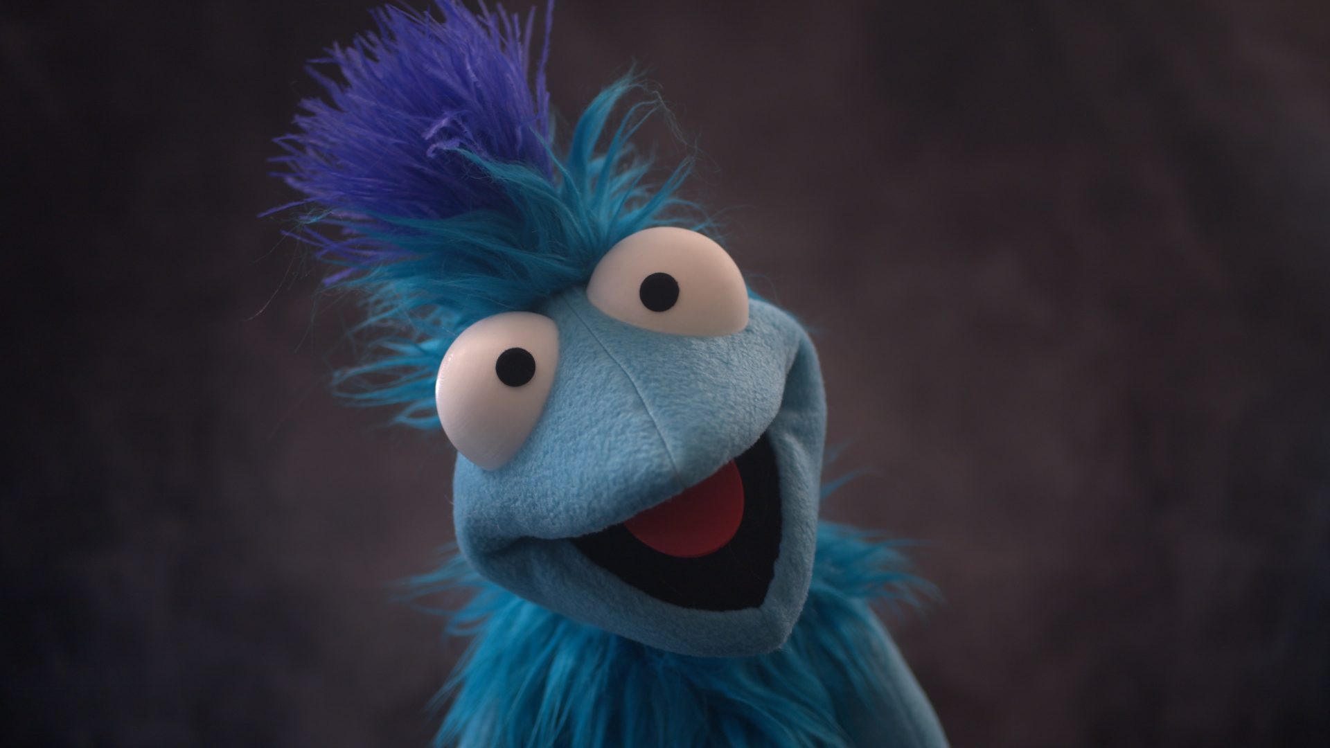 Blue Greeblee Professional Hand Puppet – Operation: Puppet