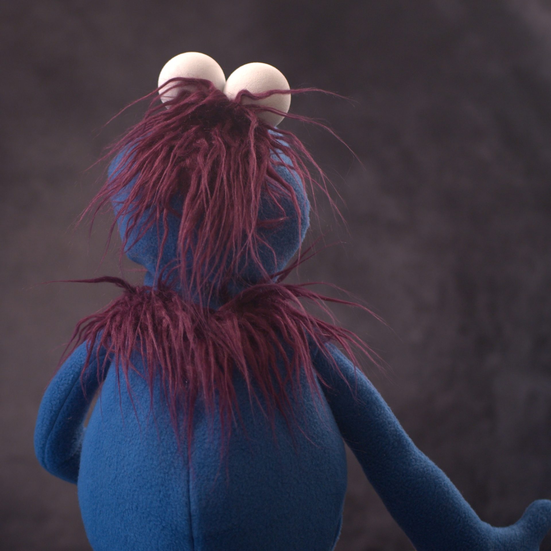 Blue/Purple Greeblee Professional Hand Puppet – Operation: Puppet
