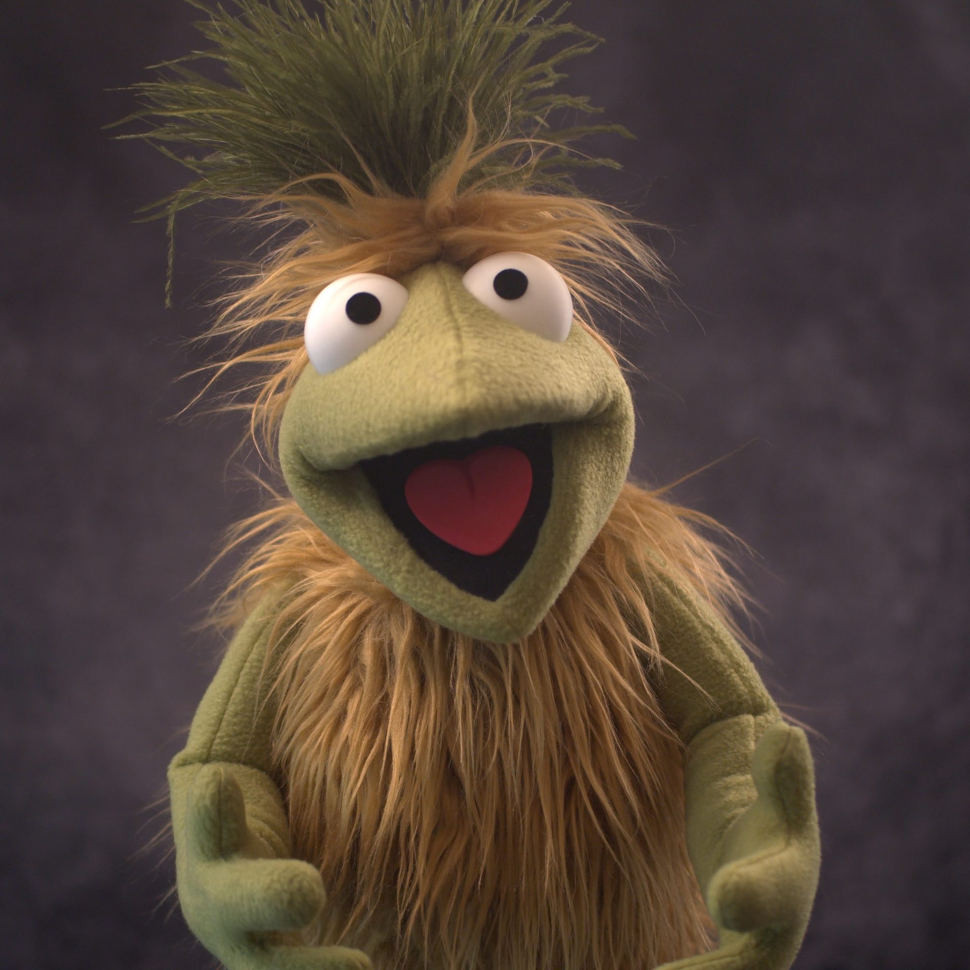 Green/Beige Greeblee Professional Hand Puppet – Operation: Puppet