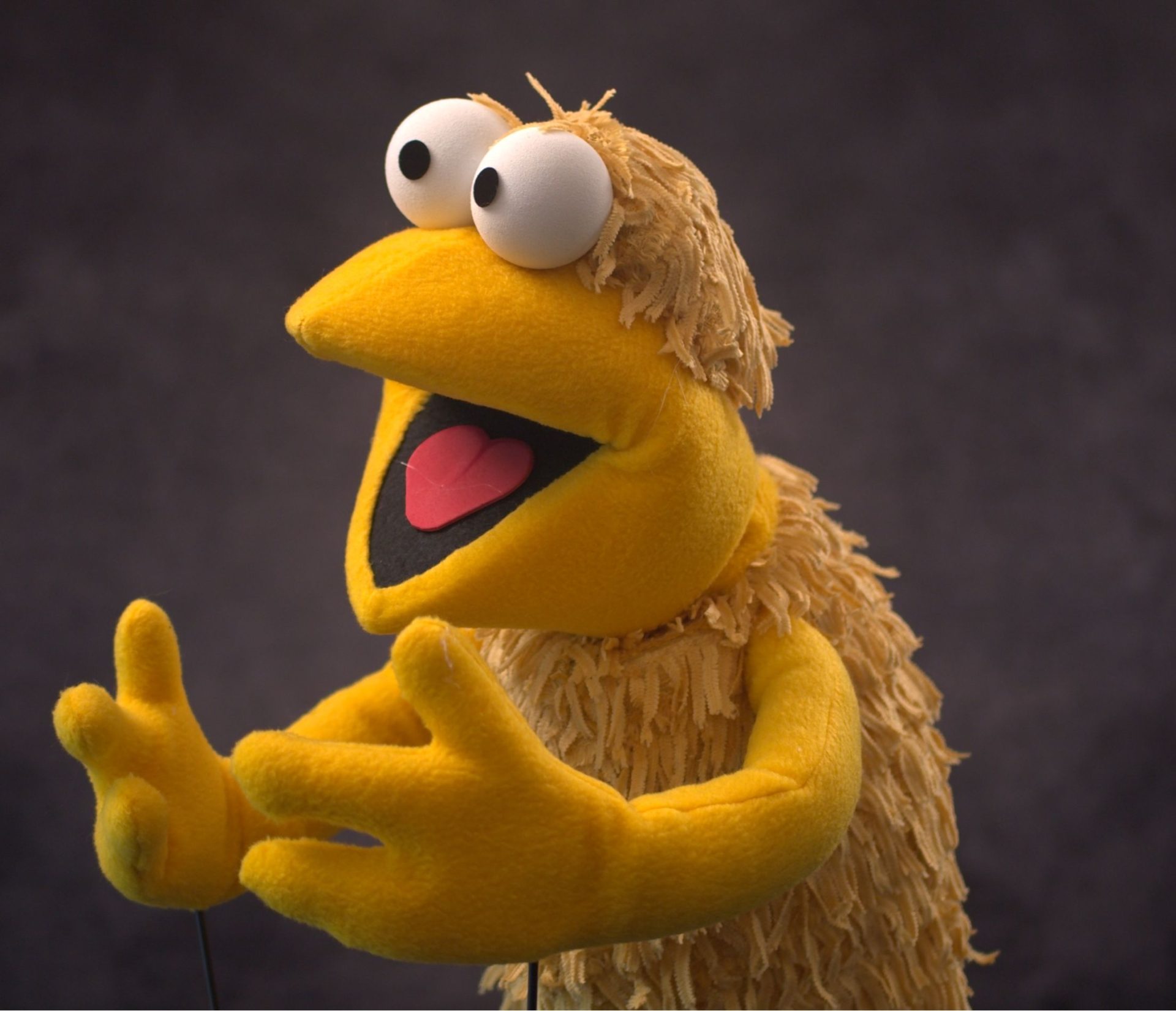 Yellow Greeblee Professional Hand Puppet – Operation: Puppet