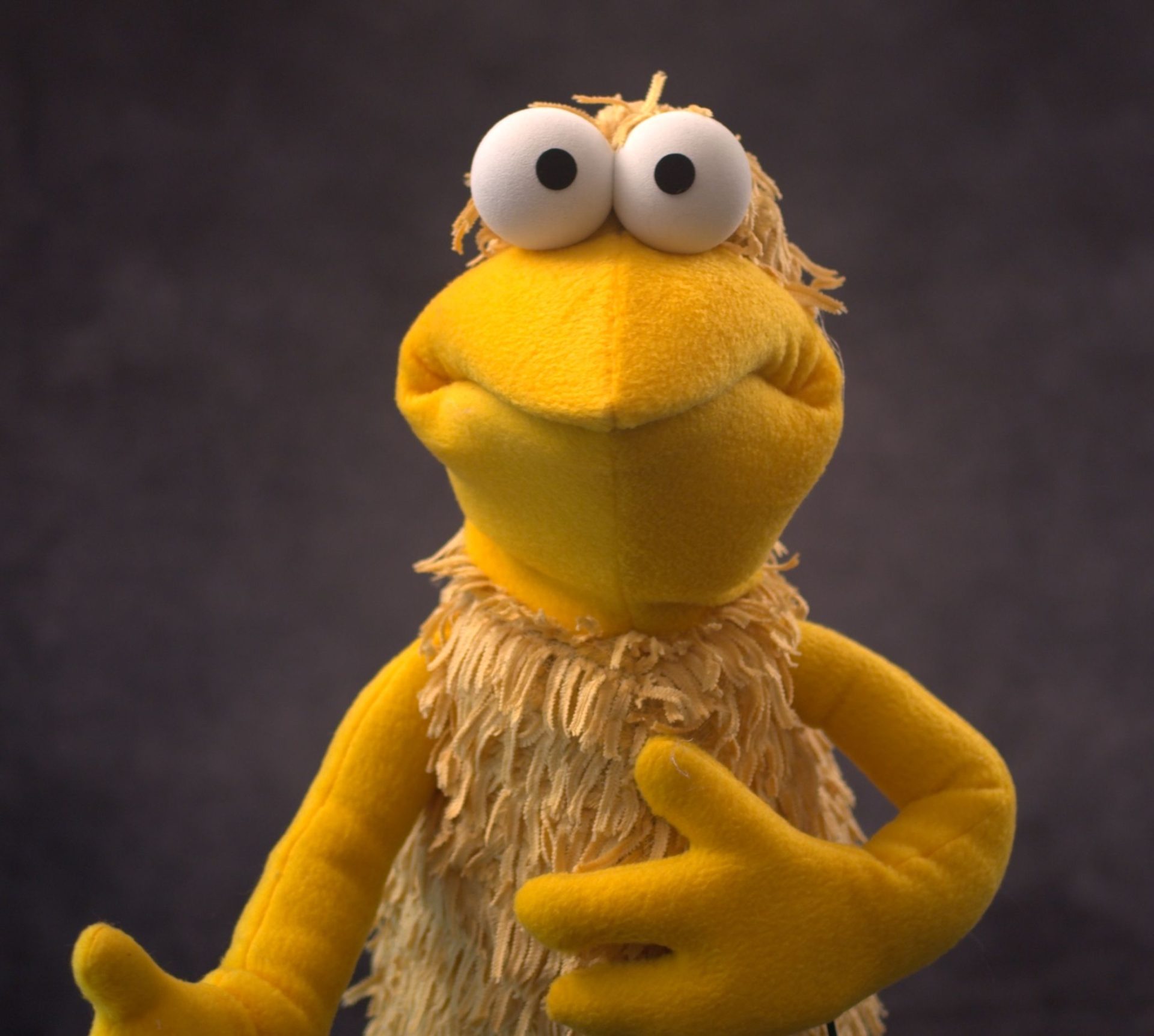 Yellow Greeblee Professional Hand Puppet – Operation: Puppet