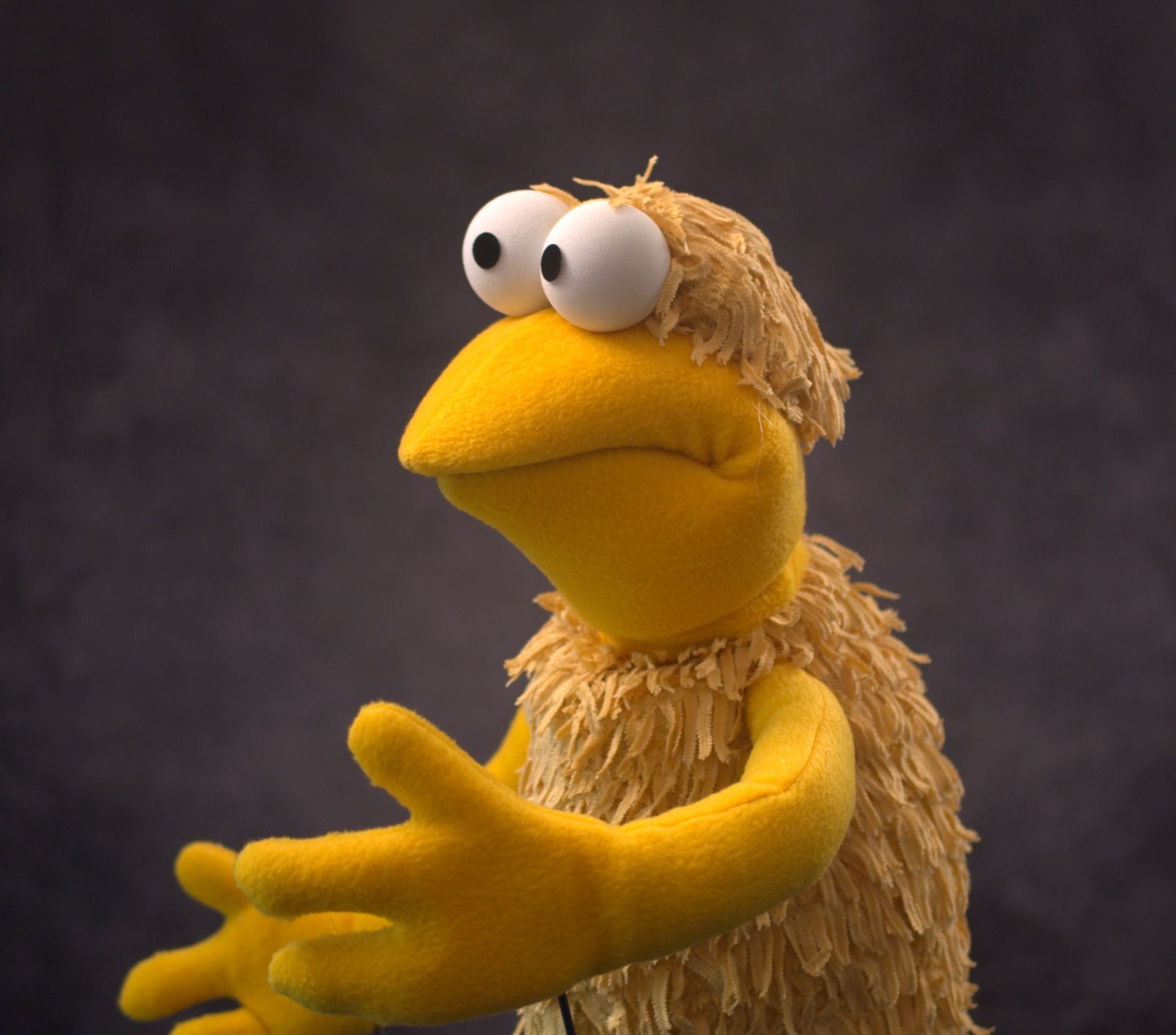 Yellow Greeblee Professional Hand Puppet – Operation: Puppet
