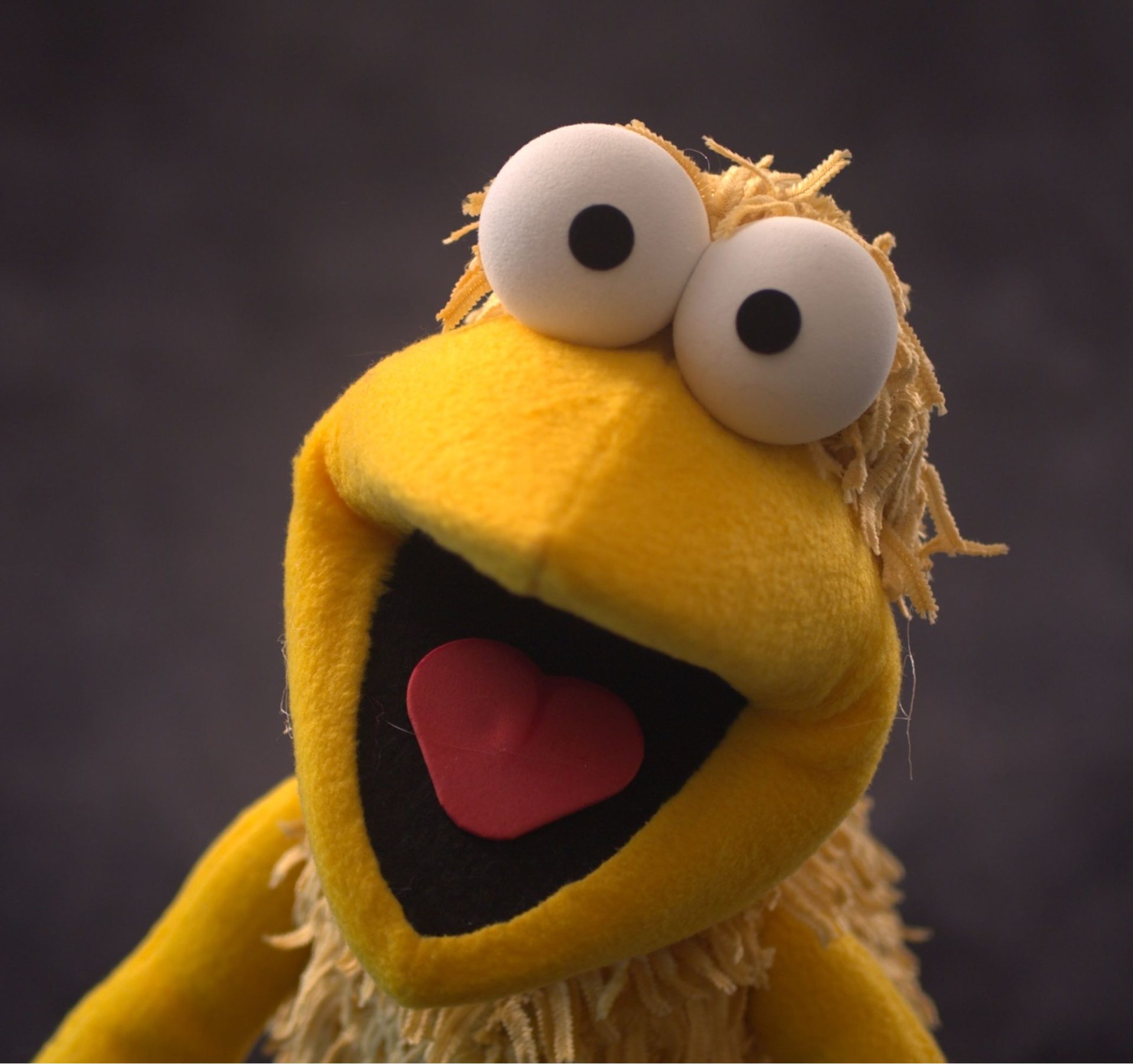 Yellow Greeblee Professional Hand Puppet – Operation: Puppet