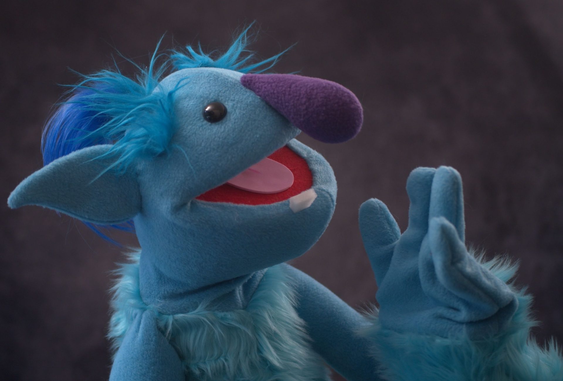 Live Hands Puppet Blue Ogre – Operation: Puppet