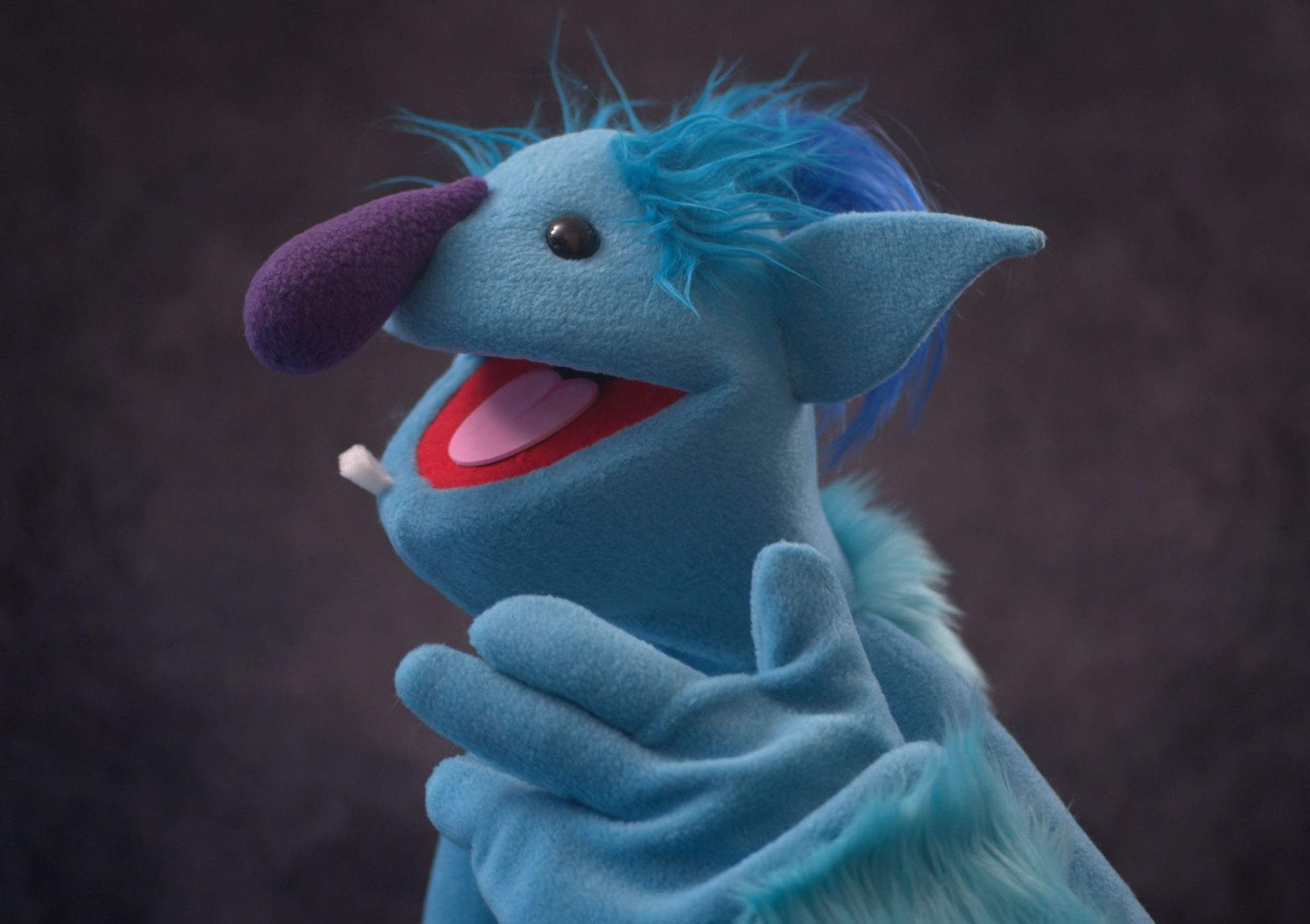 Live Hands Puppet Blue Ogre – Operation: Puppet