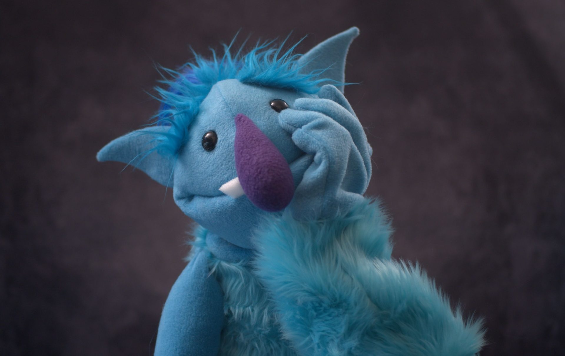 Live Hands Puppet Blue Ogre – Operation: Puppet