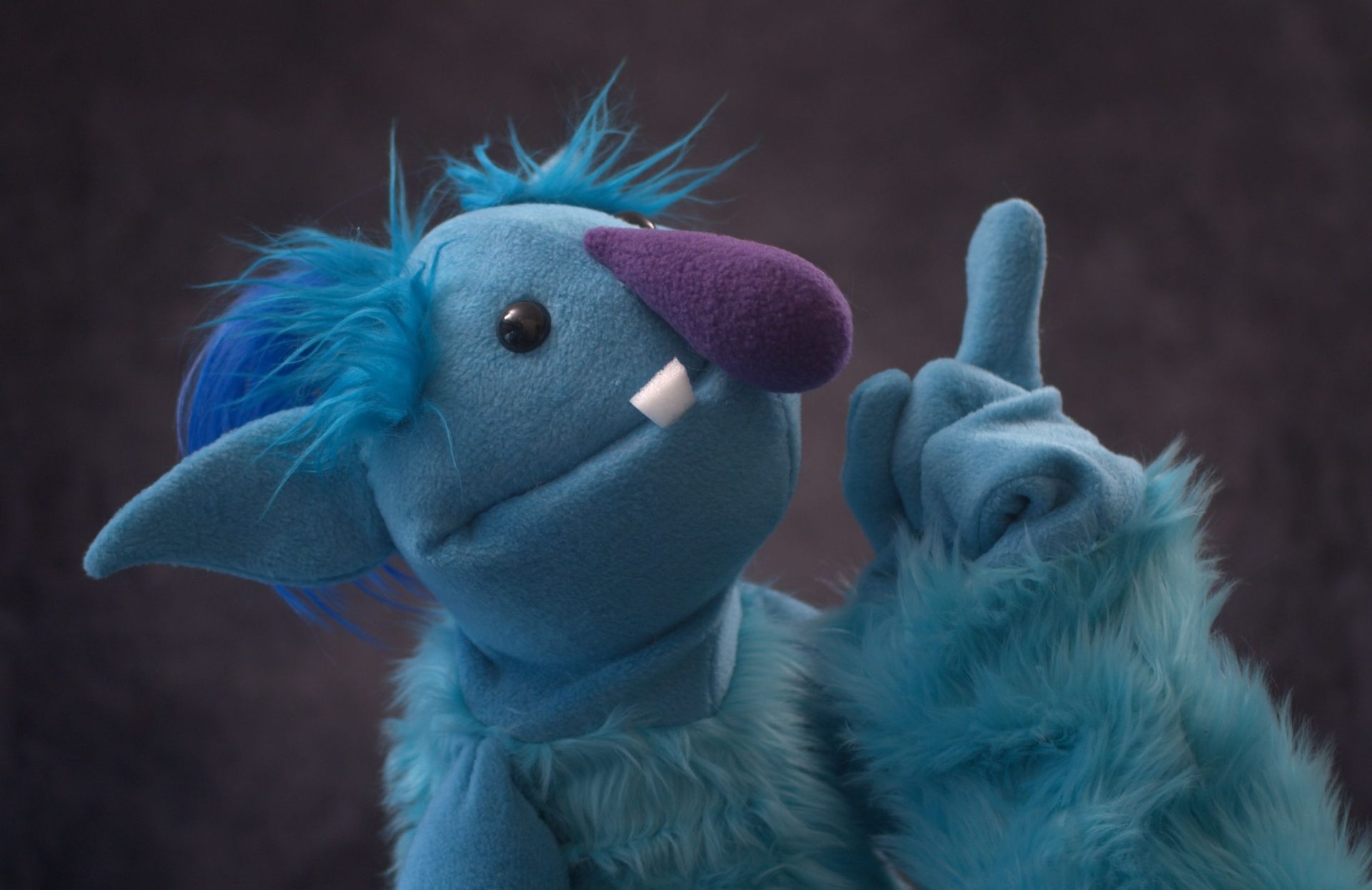 Live Hands Puppet Blue Ogre – Operation: Puppet