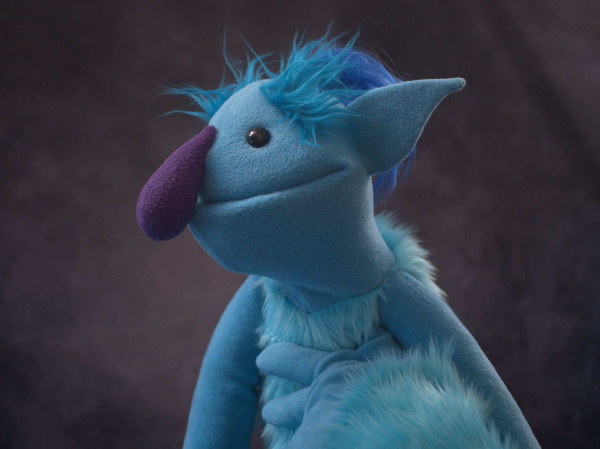 Live Hands Puppet Blue Ogre – Operation: Puppet