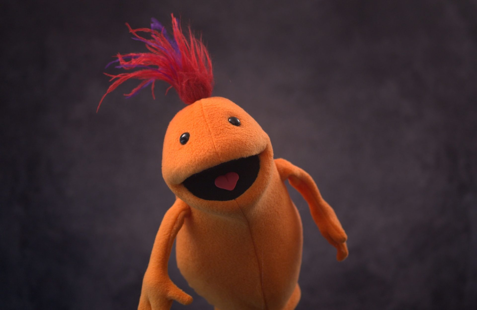Orange Smol Hand Puppet – Operation: Puppet