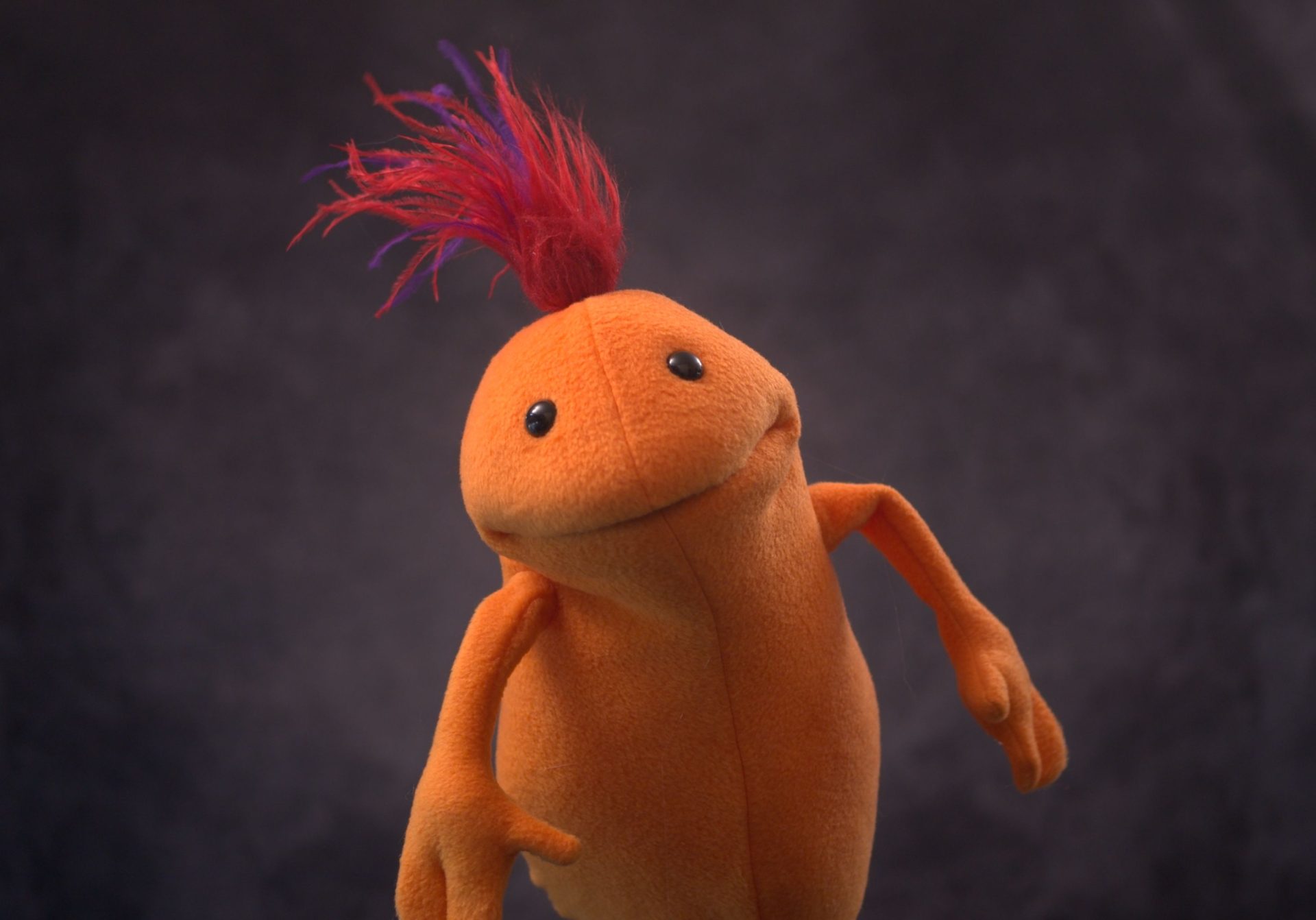 Orange Smol Hand Puppet – Operation: Puppet