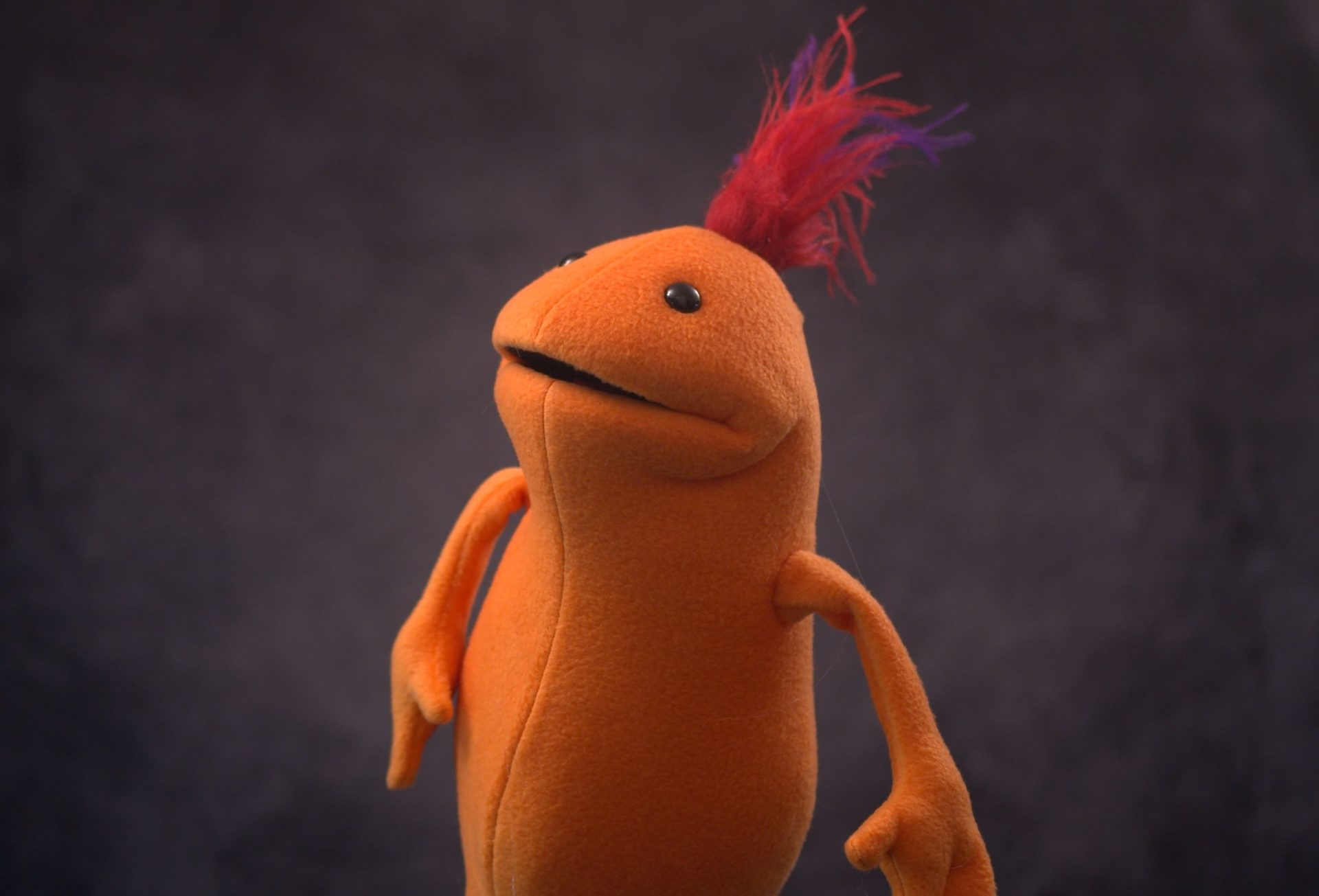 Orange Smol Hand Puppet – Operation: Puppet