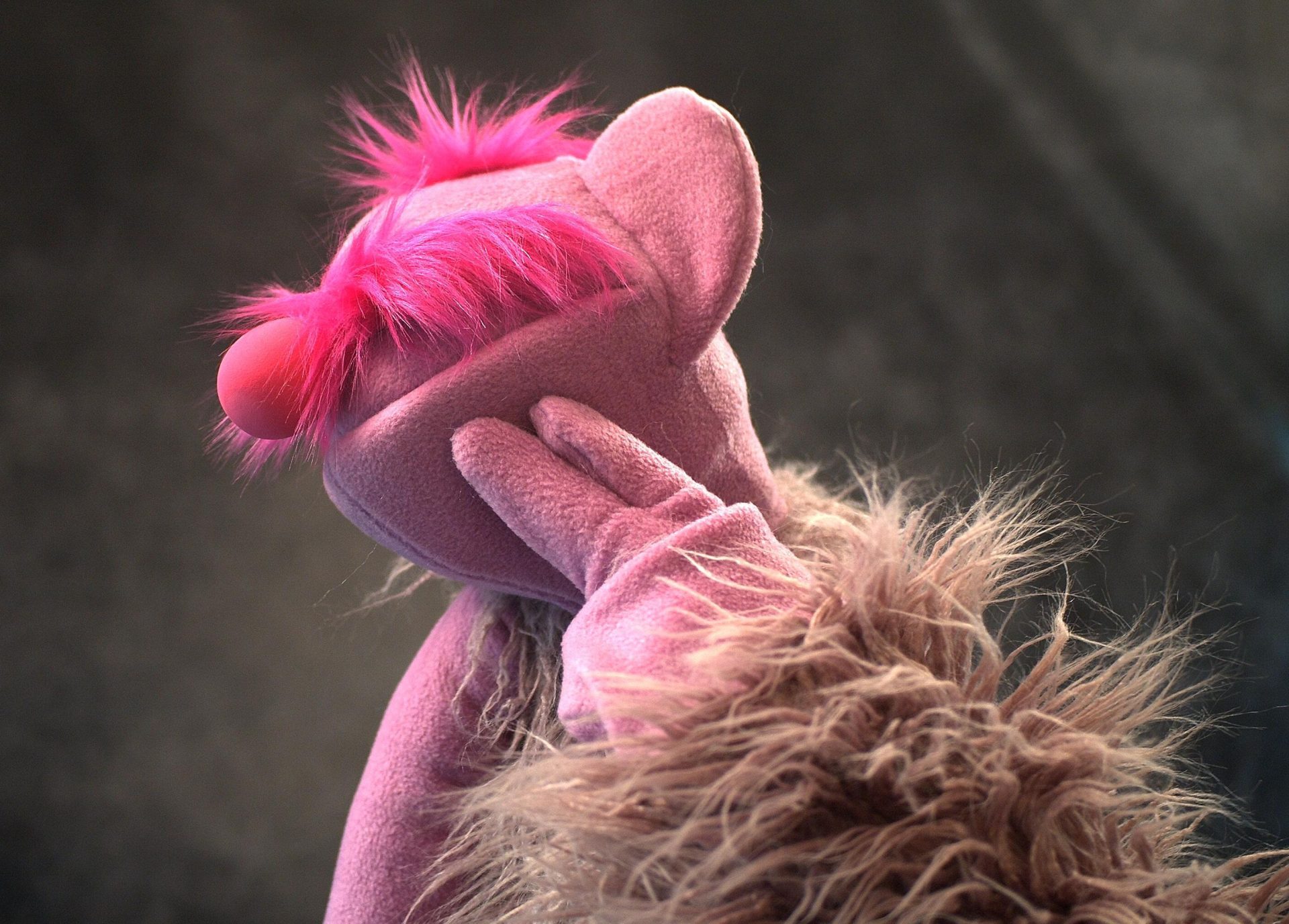 Live Hands Puppet Pink Ogre – Operation: Puppet