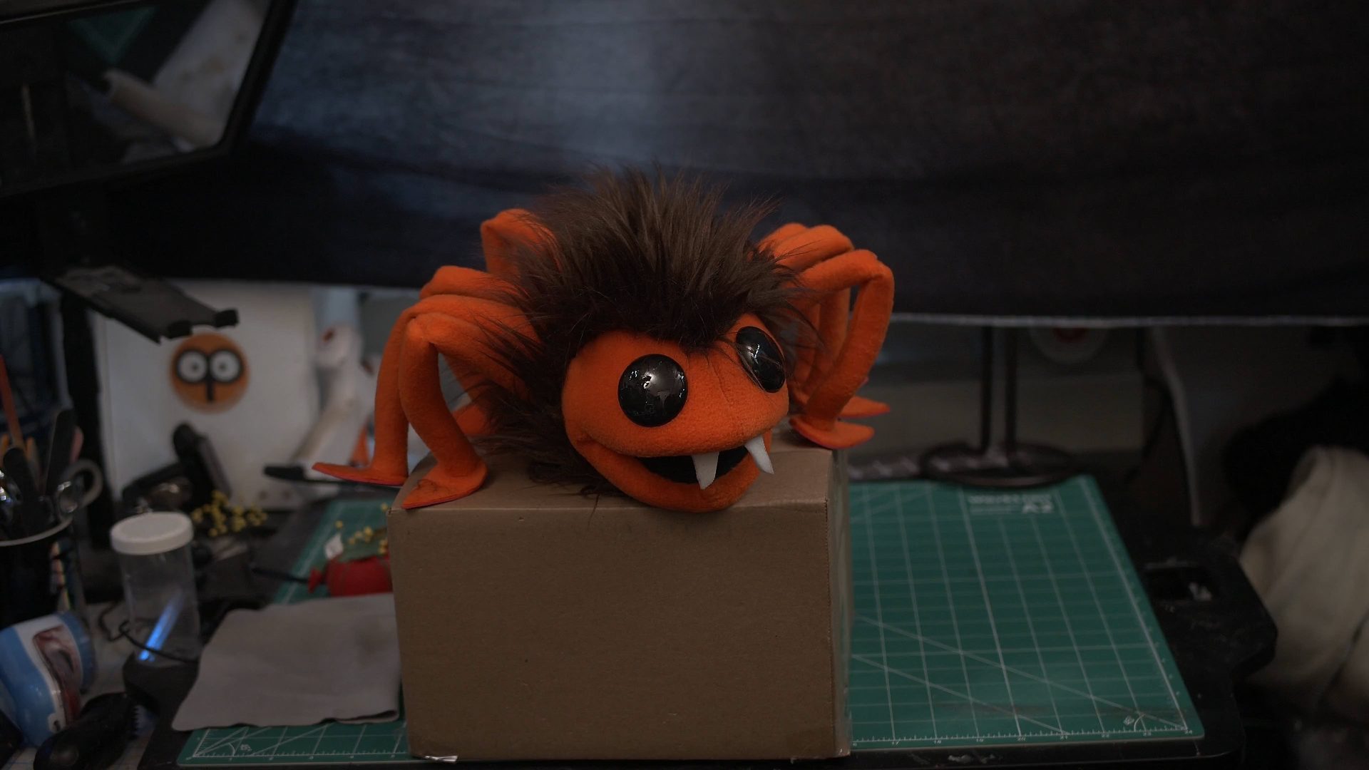 Schnurbs! Small form factor puppets! Spooky Spider! – Operation: Puppet